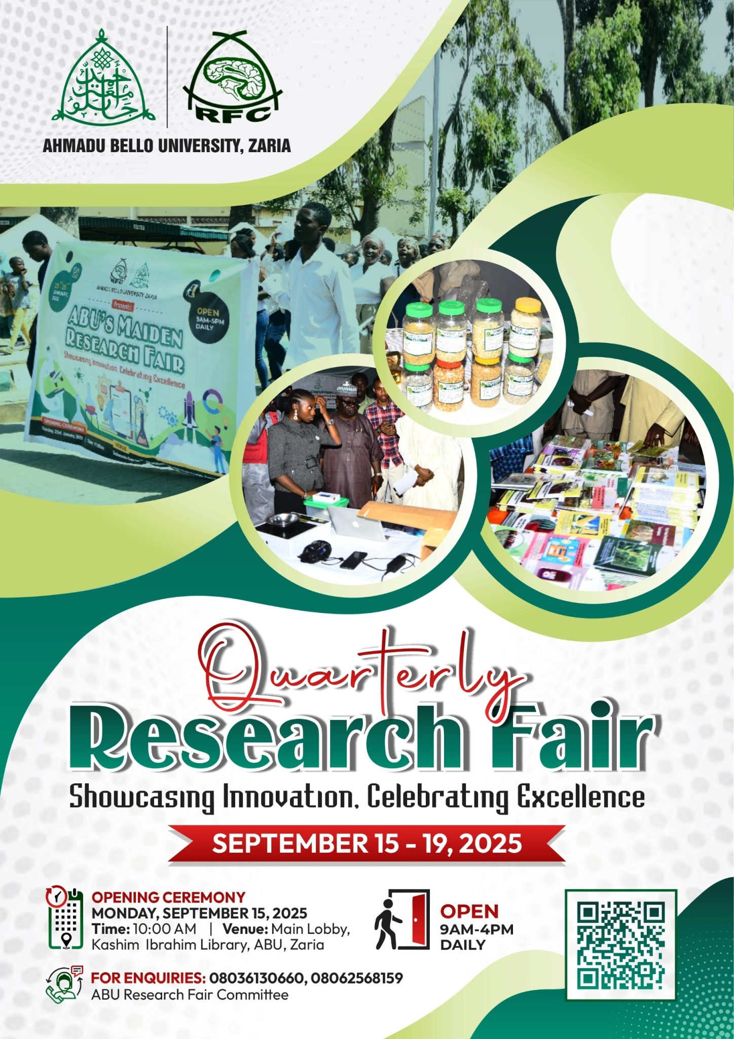 Quarterly Research Fair: Showcasing Innovation, Celebrating Excellence ...